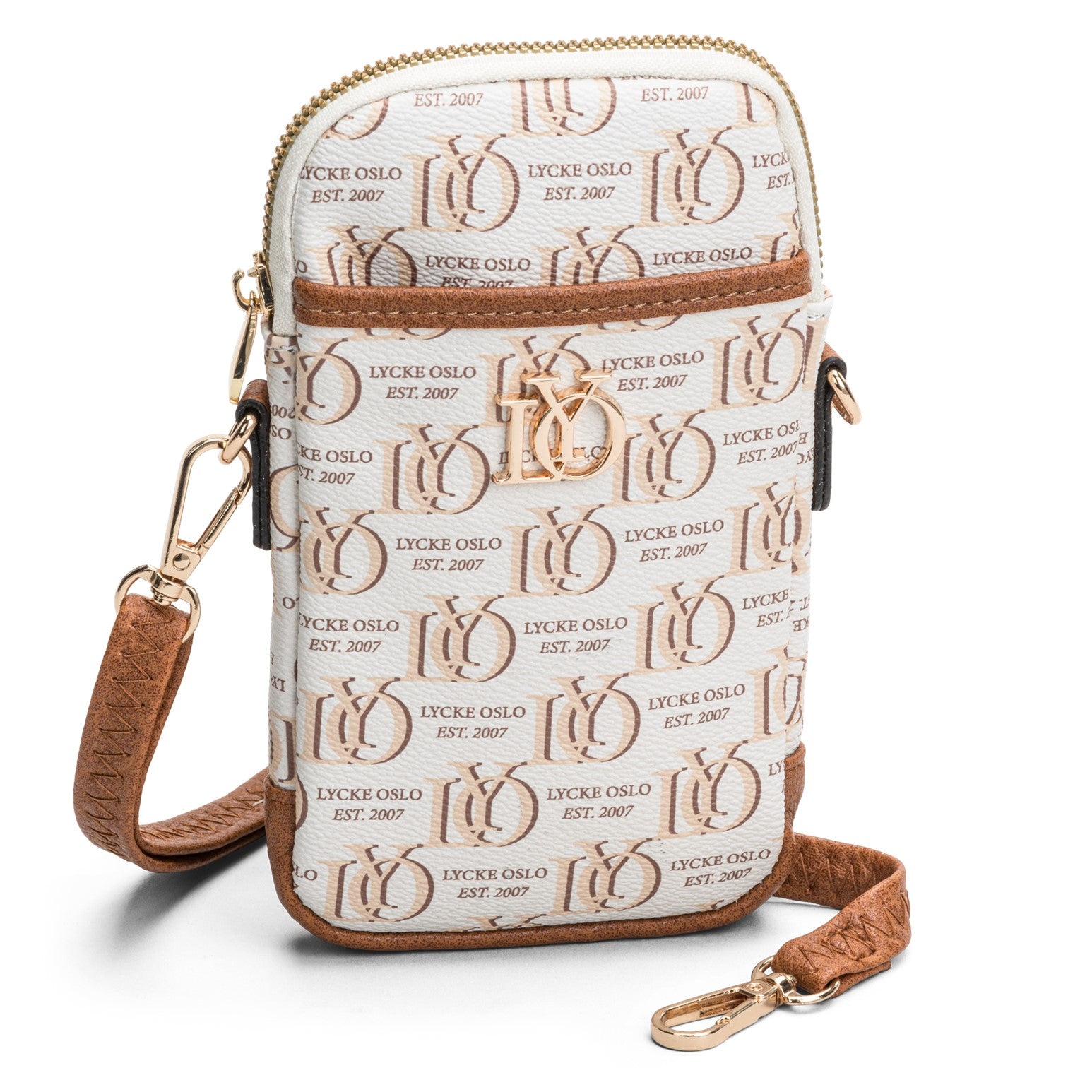 Lycke Mobilväska Beige – Adriatik